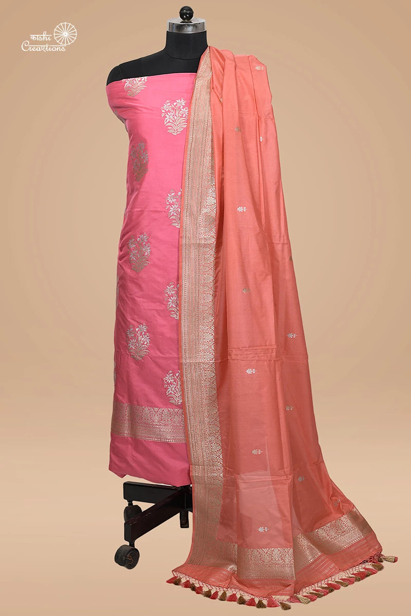 Banarasi Silk Suits Online | Silk Suit For Wedding | Kaashi Creations – Kaashicreation